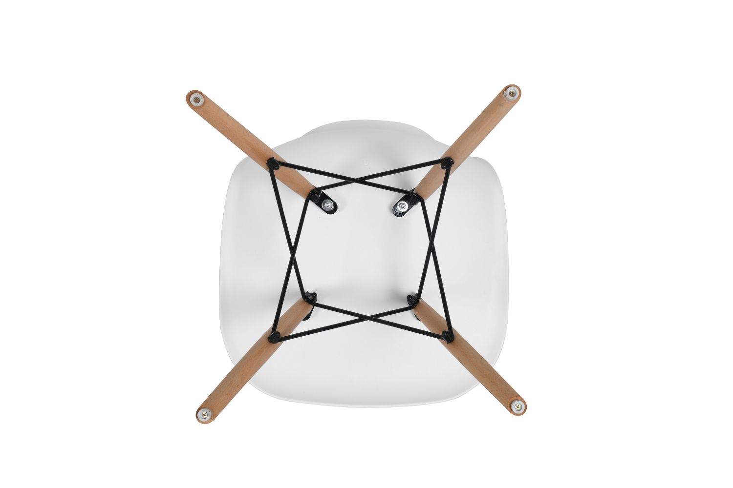 DSW Replica Eames Dining Side Chair (White)