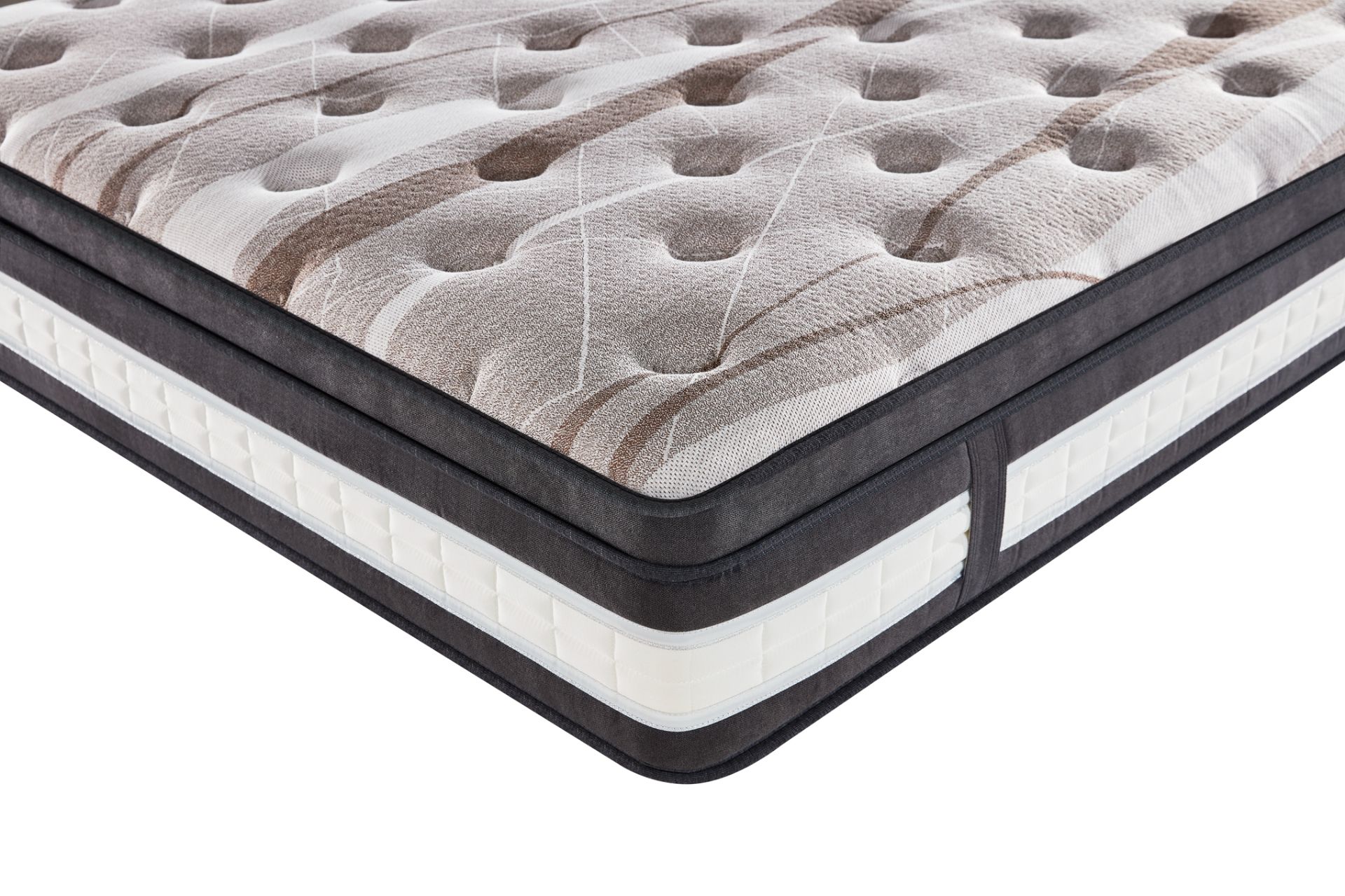 AIR 2K Air Suspension Pocket Spring Memory Gel Mattress in Super King Size