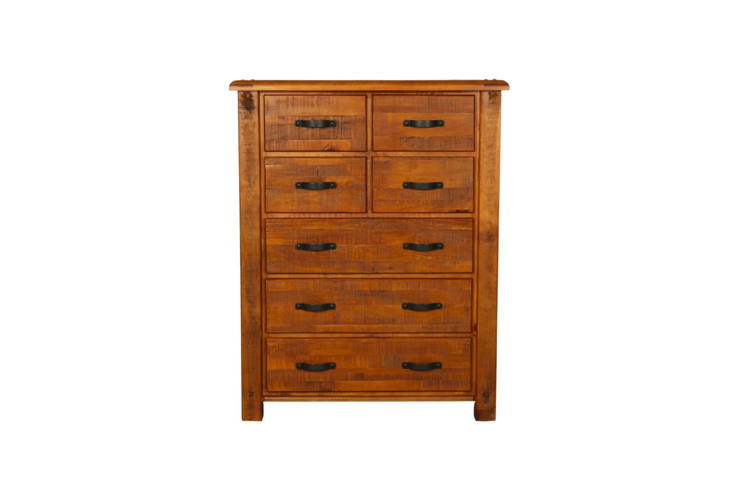 FOUNDATION 7-Drawer Tallboy (Rustic Pine)