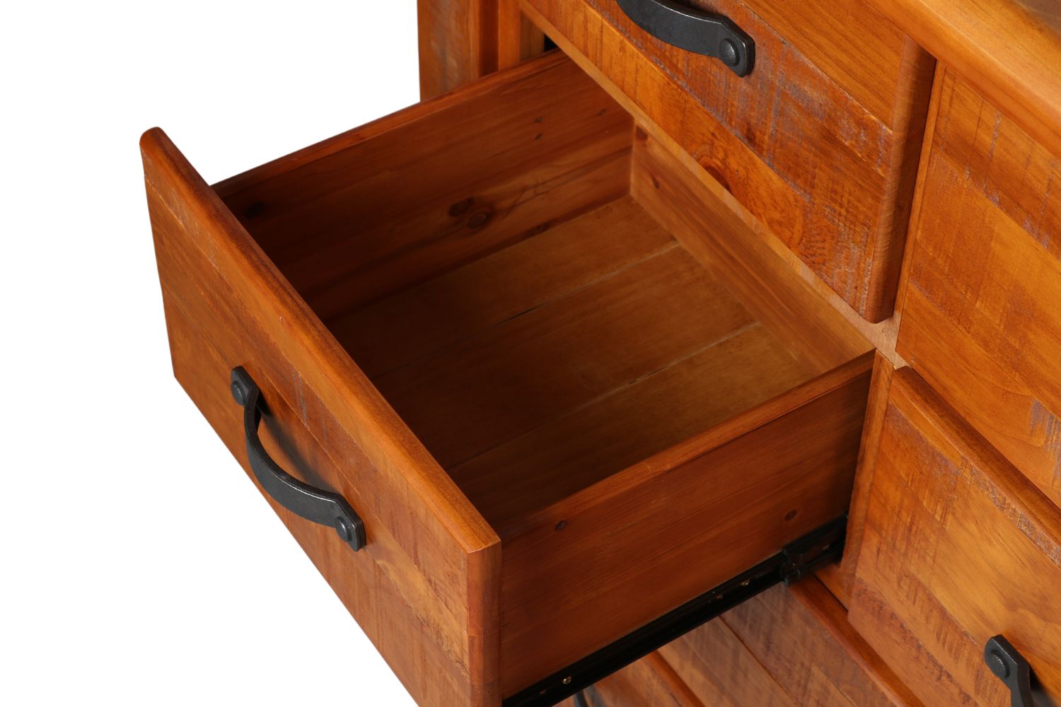 FOUNDATION 7-Drawer Tallboy (Rustic Pine)