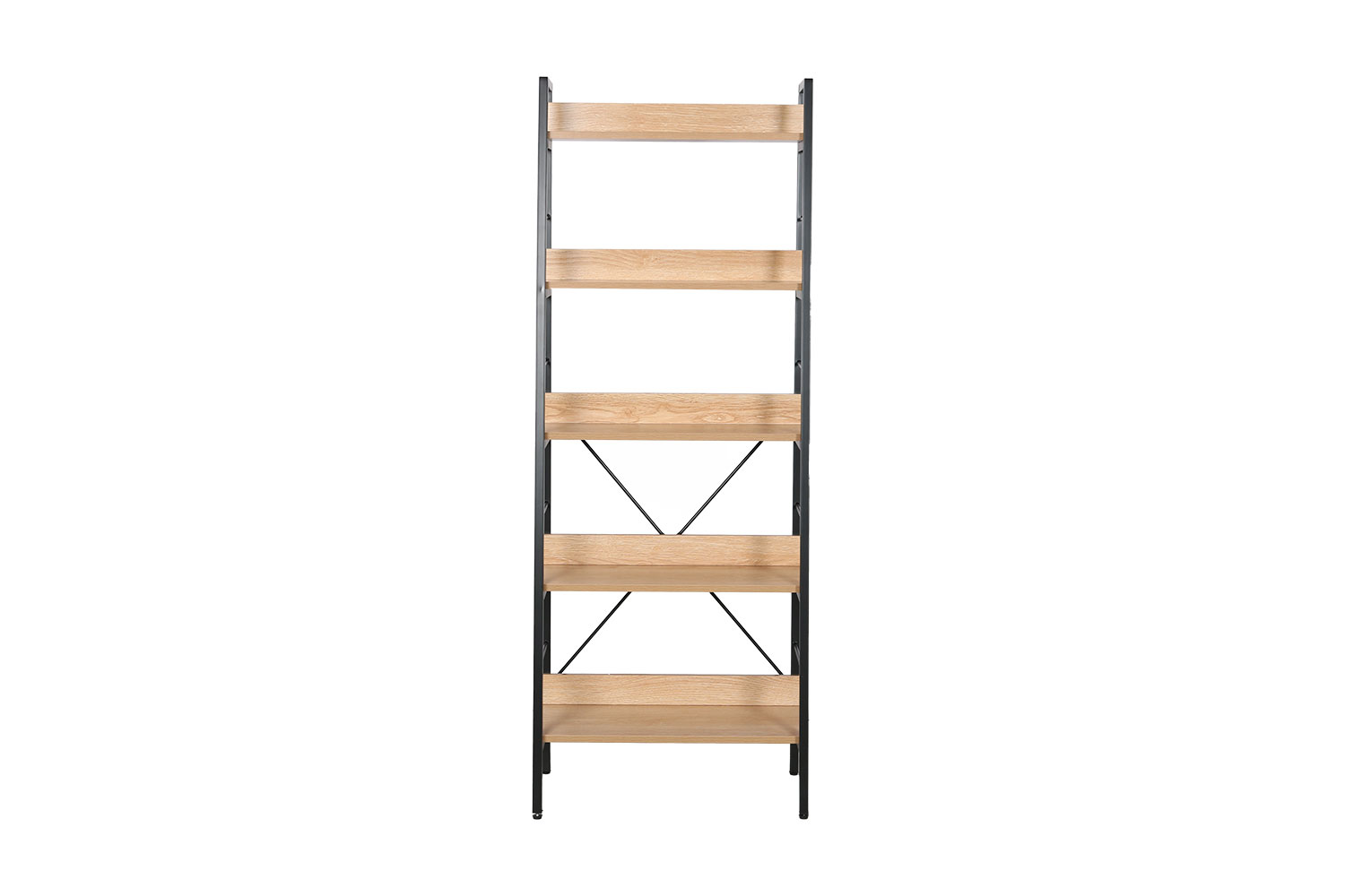 GARMON 5-Tier Angled Bookshelf