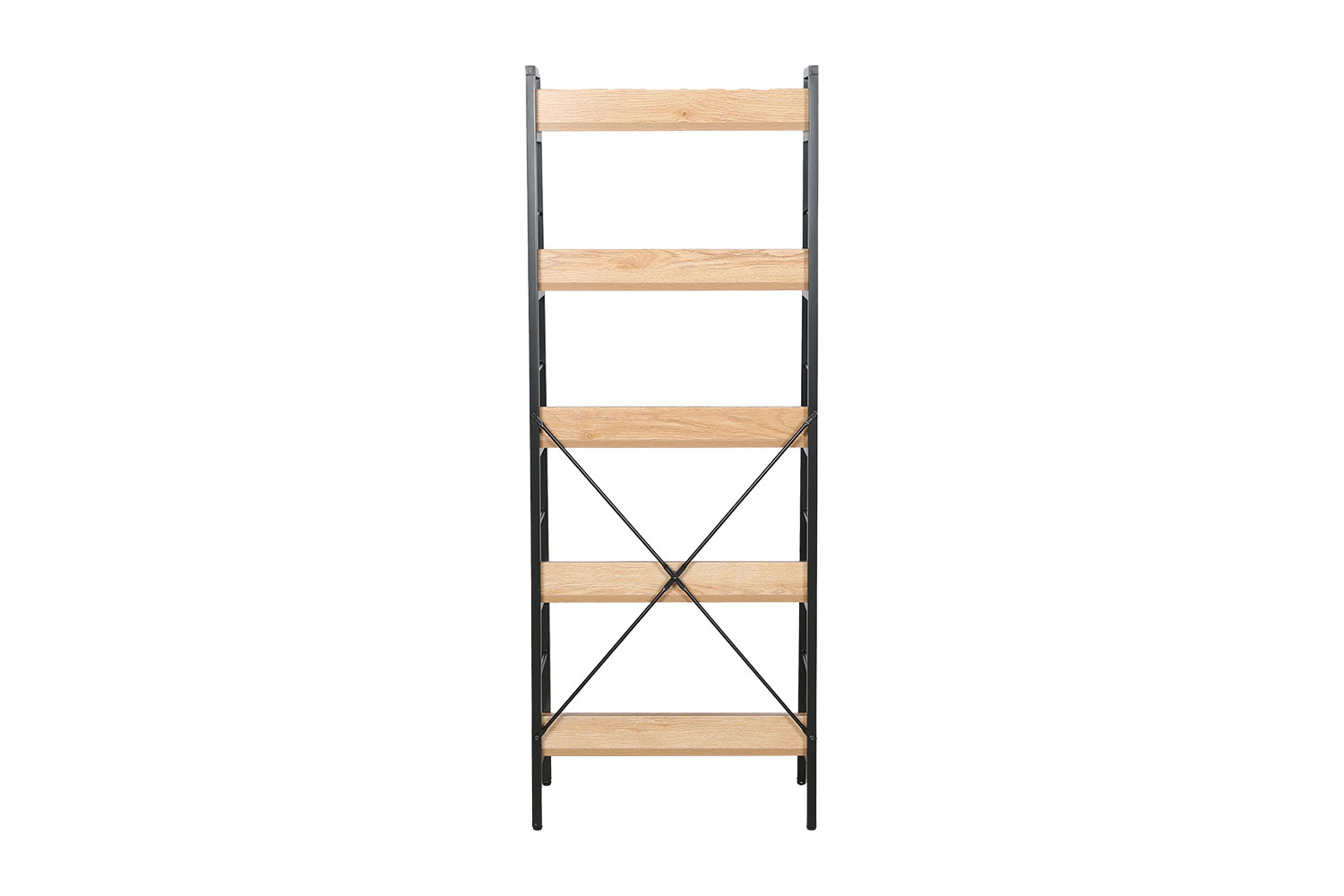 GARMON 5-Tier Angled Bookshelf