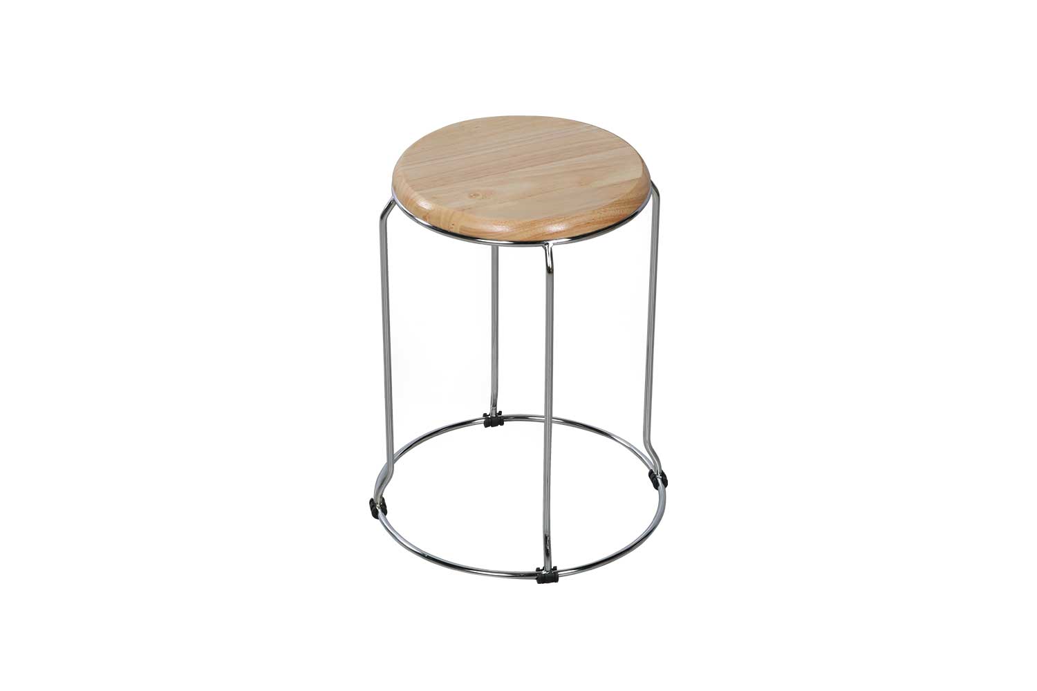 HOUSEHOLD Stackable Stool (Wood)