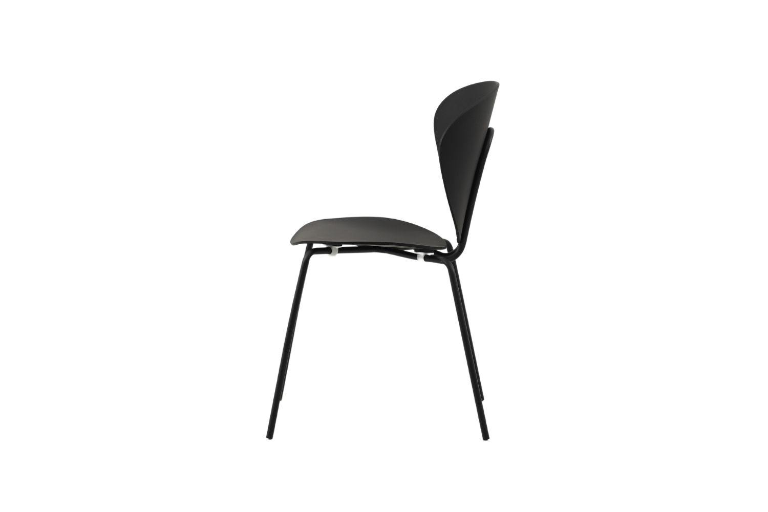 SLEEKLINE Stackable Dining Chair (Black)