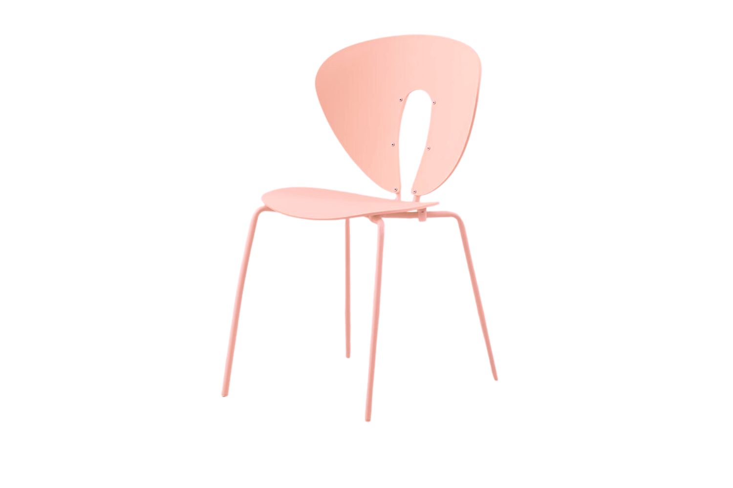 SLEEKLINE Stackable Dining Chair (Pink)- 4 Chairs in 1 Carton