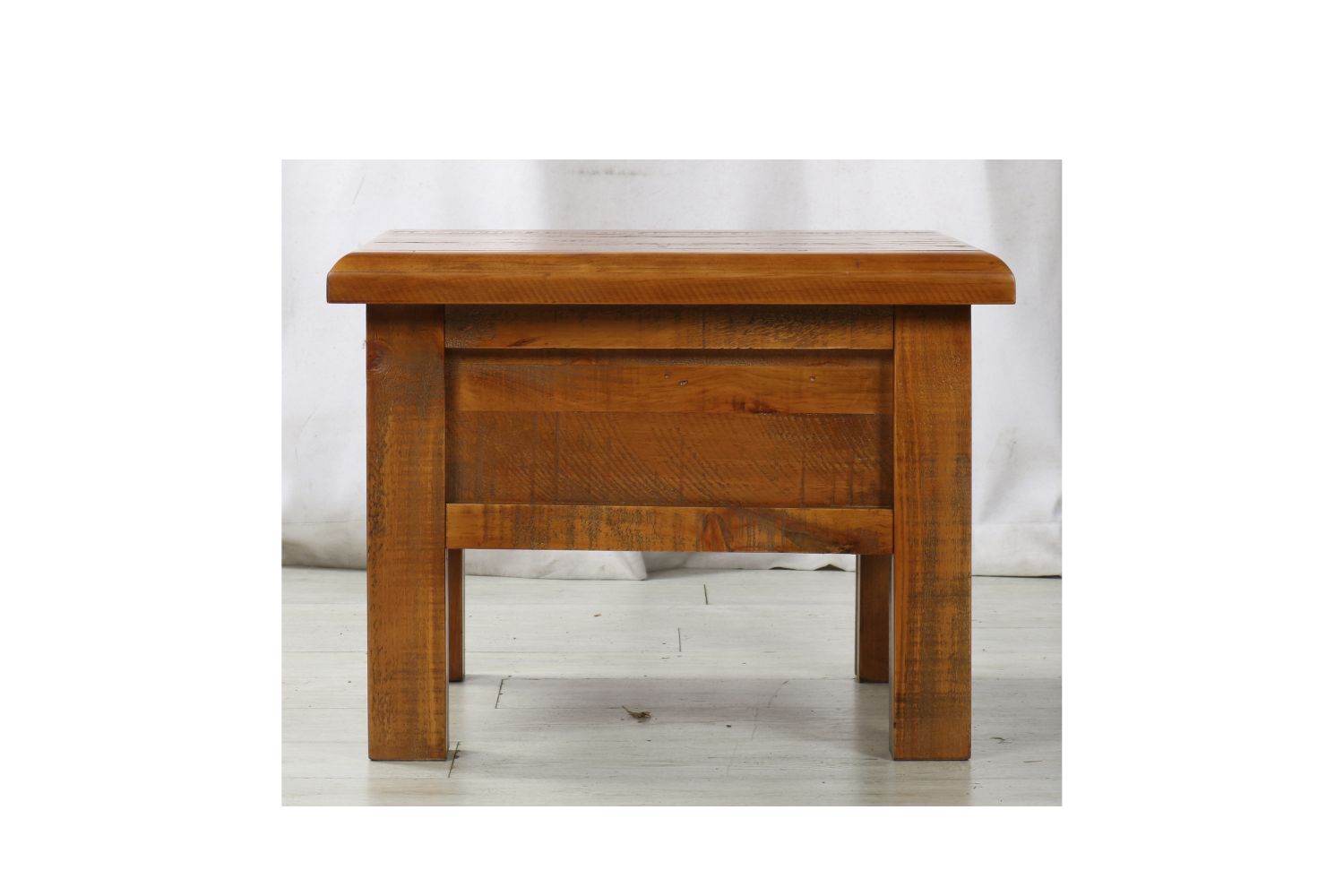 FLINDERS 1-Drawer Solid Pine Wood Lamp Table