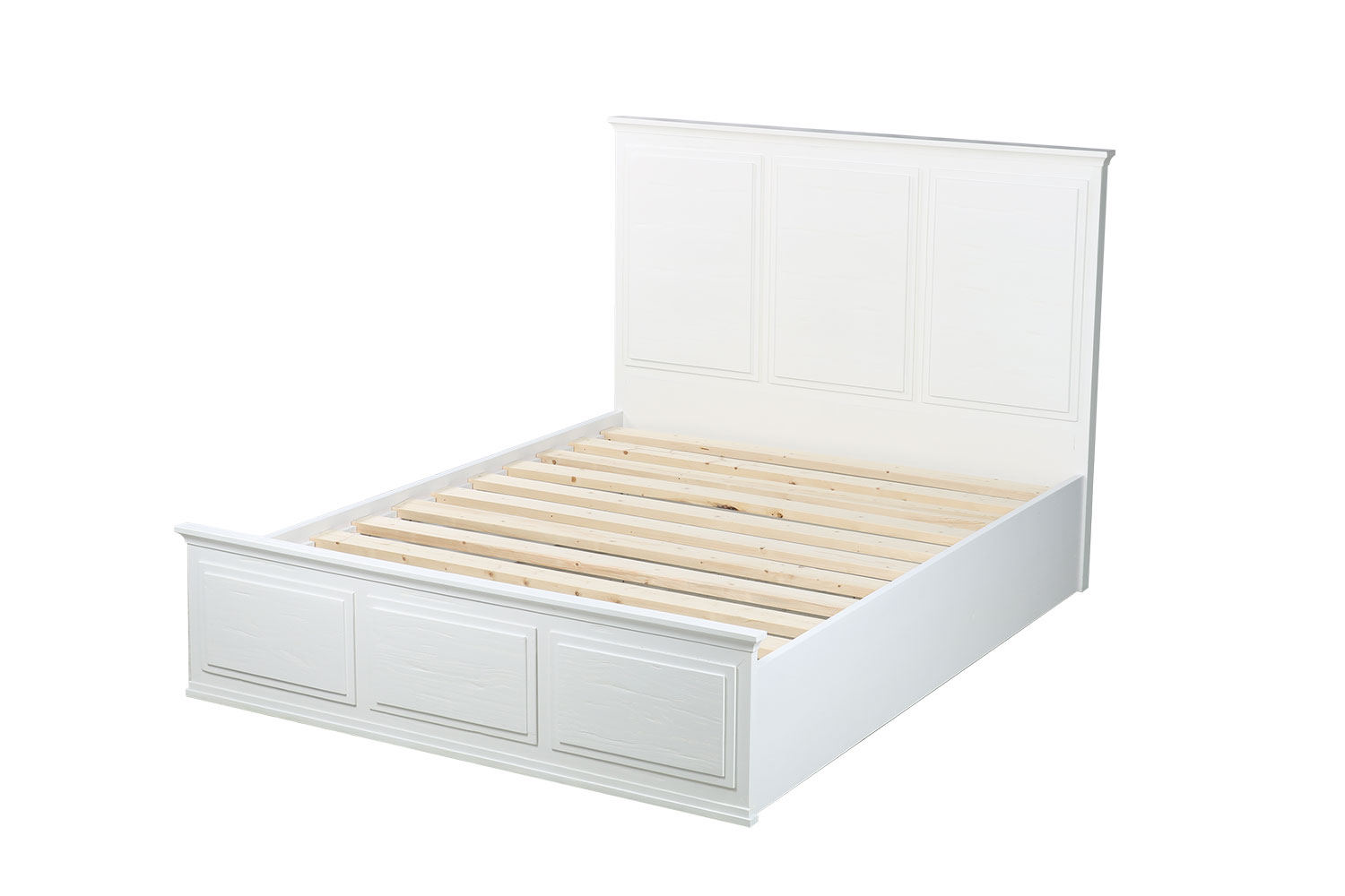 MADISON Bed Frame (White) - Queen