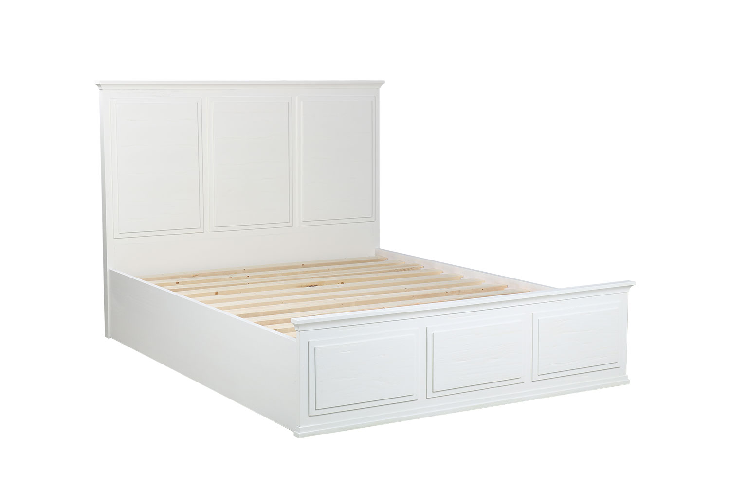 MADISON Bed Frame (White) - Queen