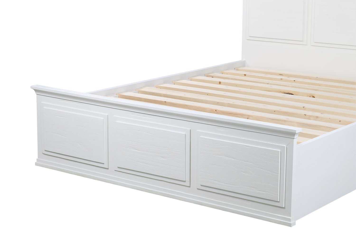MADISON Bed Frame (White) - Queen