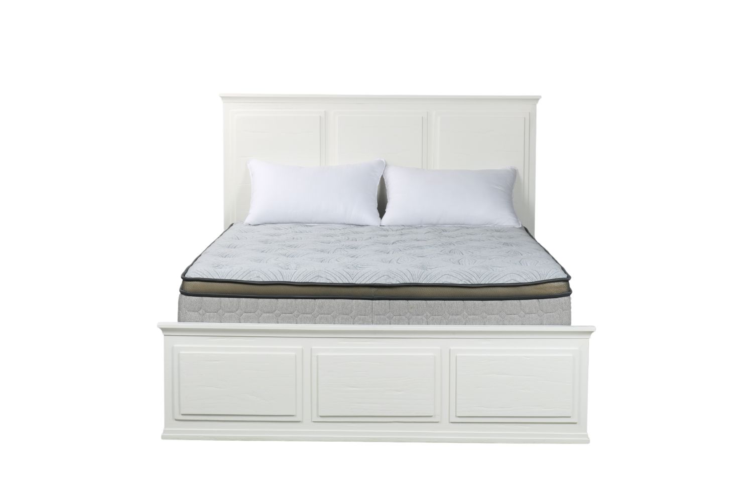 MADISON 4PC Bedroom Range in Queen/Super King Size (White)