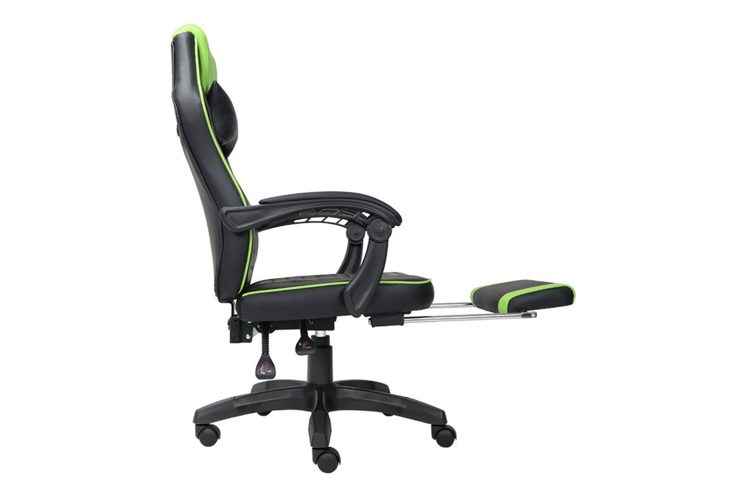 ZELDA Gaming Chair with Footrest (Green)