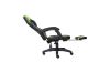 ZELDA Gaming Chair with Footrest (Green)
