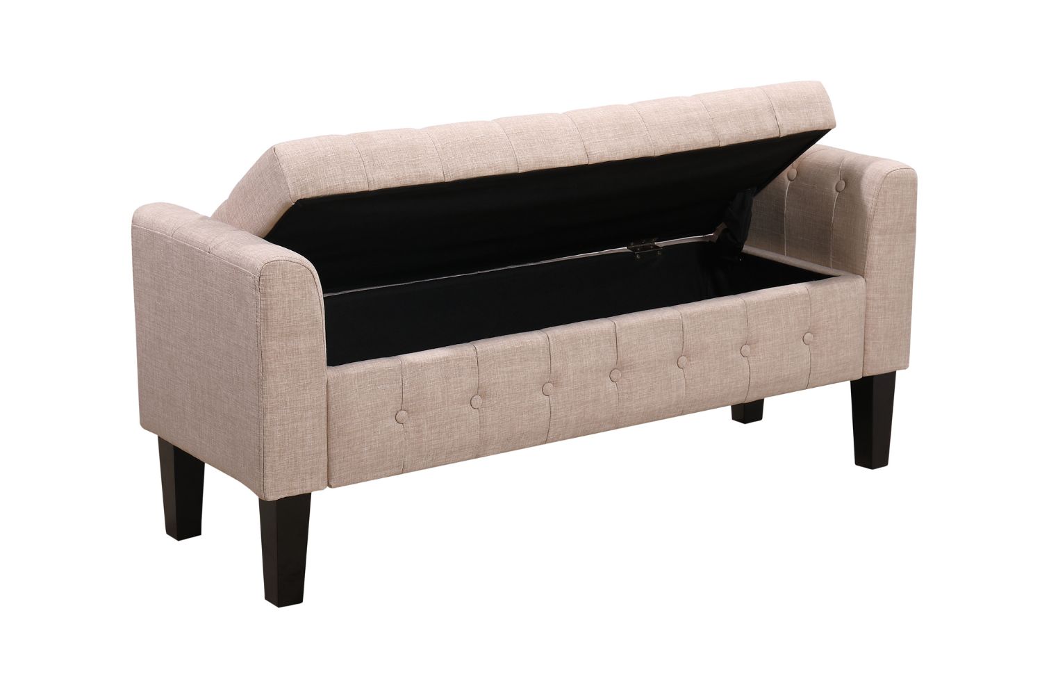 MIMOSA Bench with Storage (Beige)