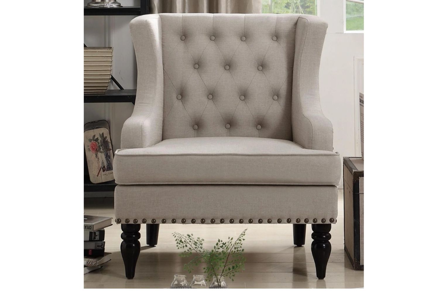 FARMHOUSE Lounge Chair (Beige)