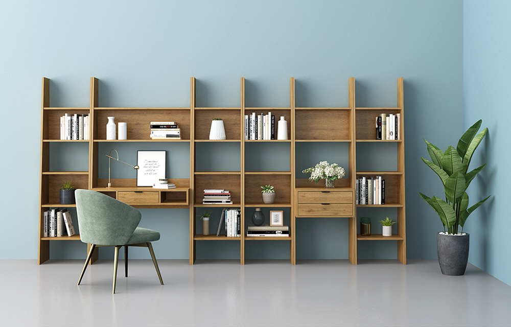 URBAN 50 Bookshelf (Oak Color)