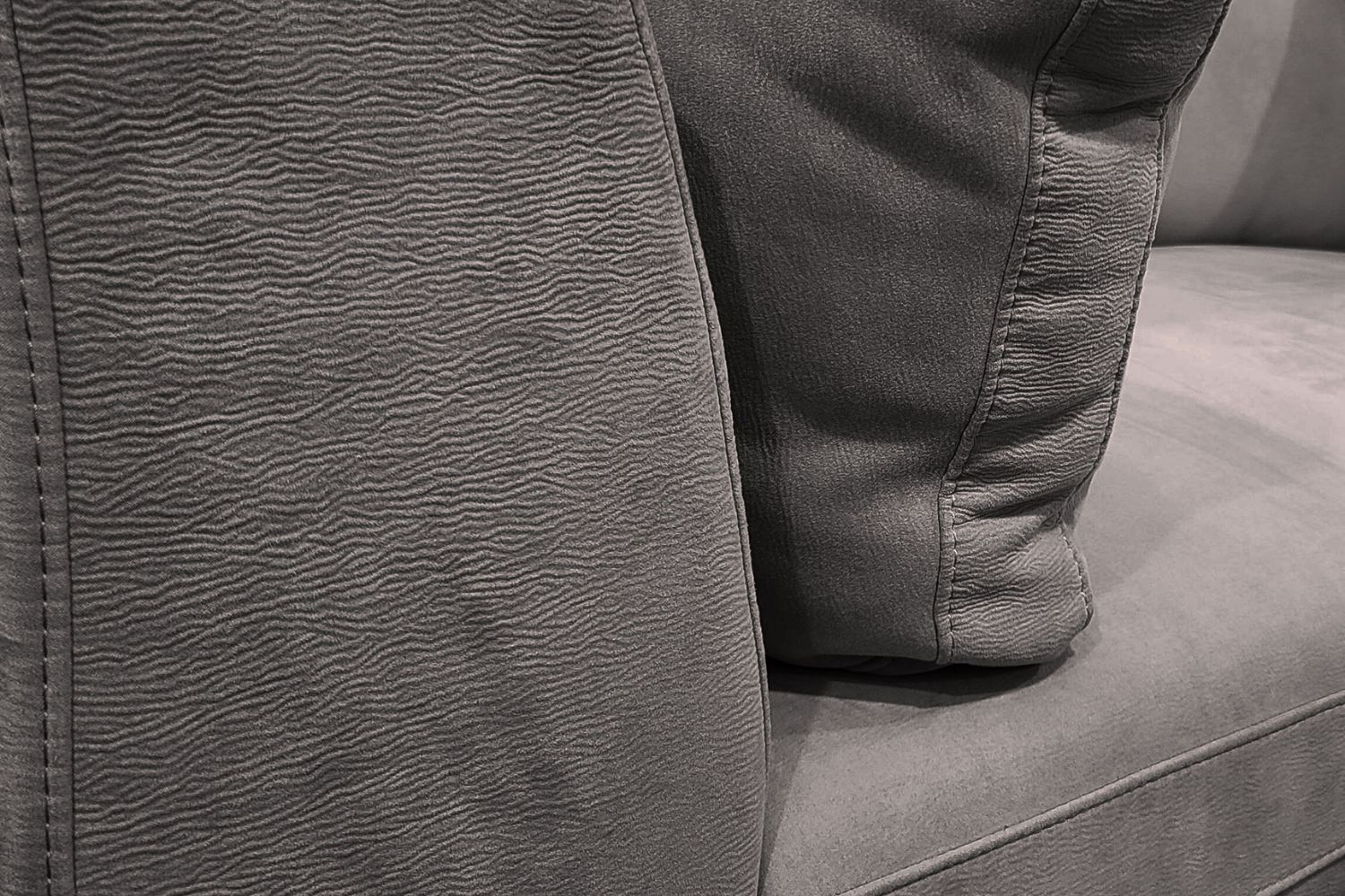 AMELIE 3+2+1 Fabric Sofa Range (Dark Grey)