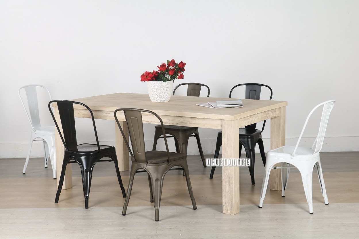 ARYA Dining Table (Solid Acacia) - 180
