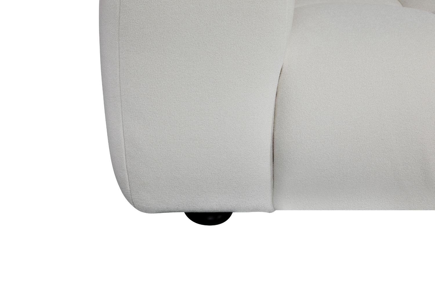 PADUA Fabric Sectional Sofa (Cream)