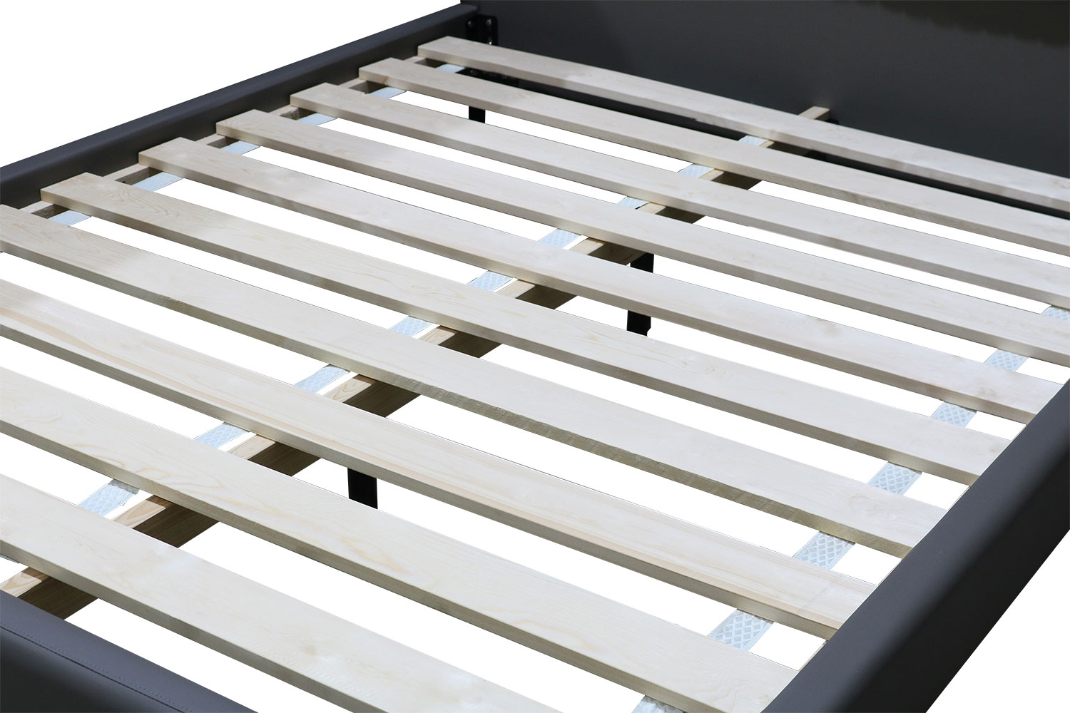 SHELL DREAM Queen/Super King Size Bed Frame (Grey)