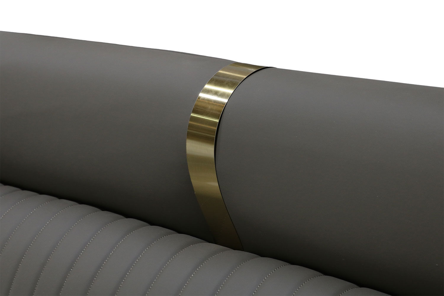 SHELL DREAM Queen/King Size Bed Frame (Grey)