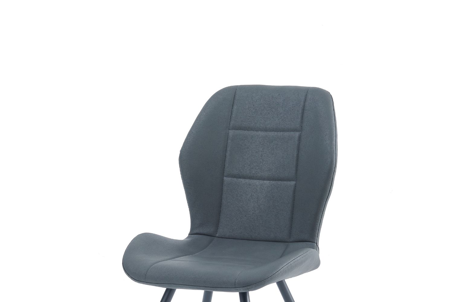 DIANA PU Leather Dining Chair (Dark Grey)