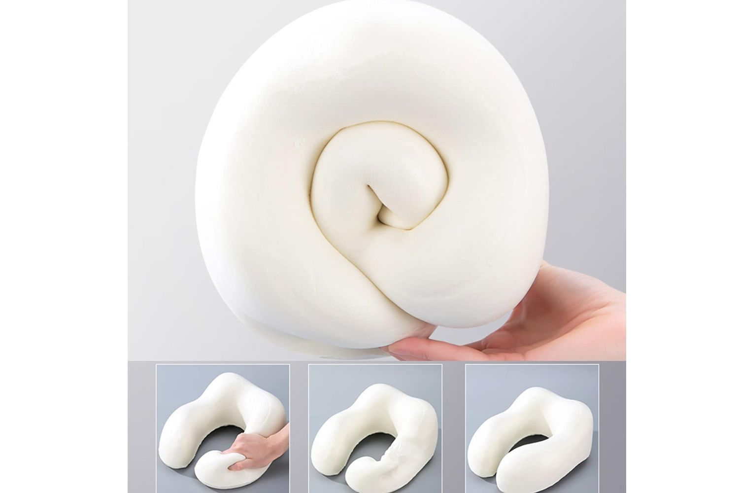 MEMORY FOAM U-Shape Neck Pillow (Dark Grey)