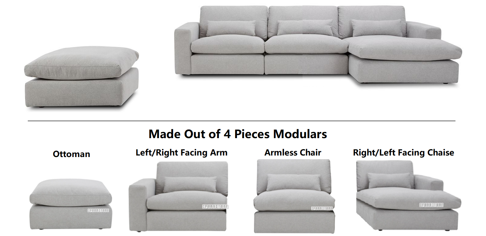 SIGNATURE Modular Sofa - Left Facing Chaise