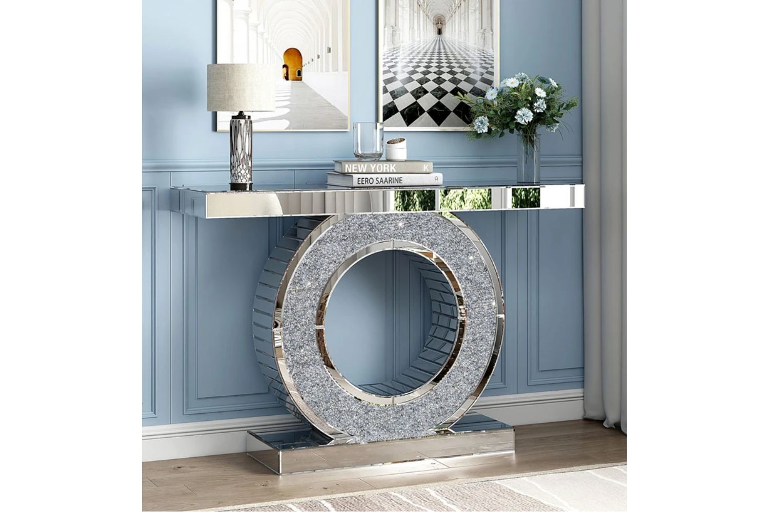 NARA 120 Console Table (Silver)