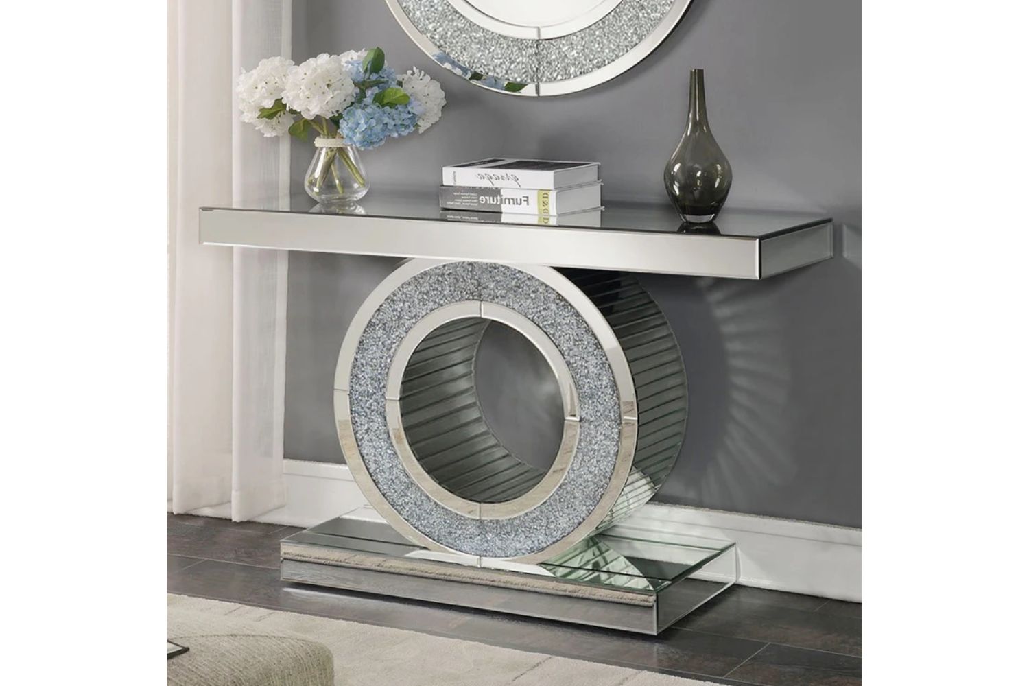 NARA 120 Console Table (Silver)