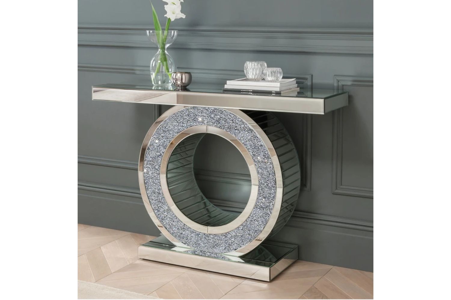 NARA 120 Console Table (Silver)