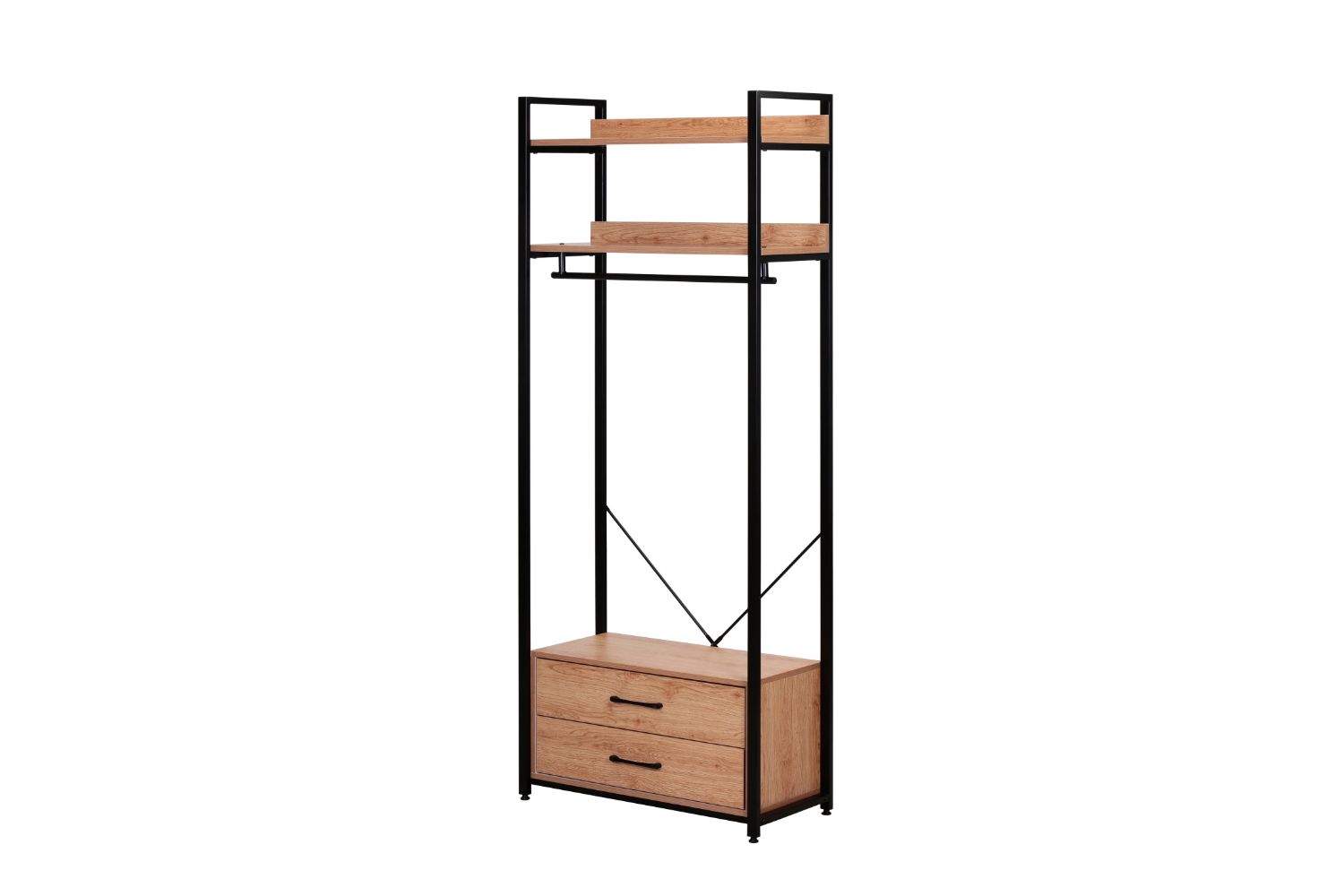 GARMON 200x80cm Open Wardrobe/Wall System Shelvings