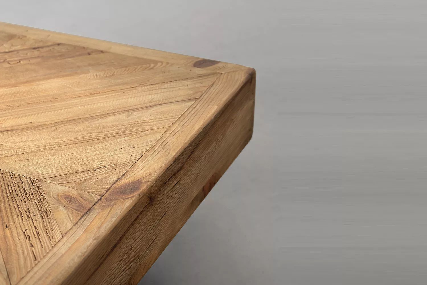 HOMER 100% Reclaimed Pine Wood Square Coffee Table (100x100cm)
