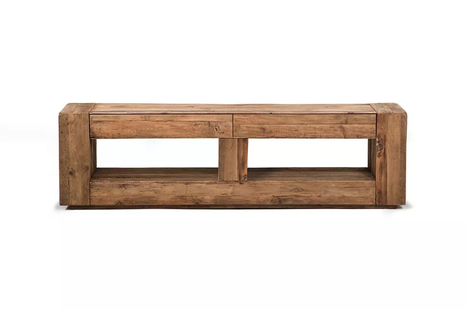 HOMER 2.1M 100% Reclaimed Pine Wood TV Unit