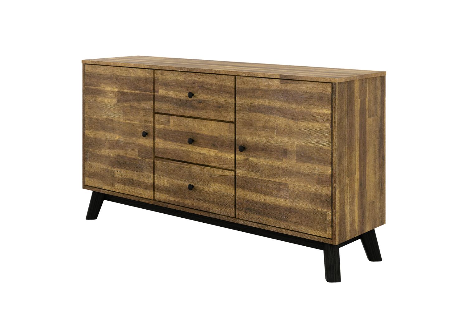 (FLOOR MODEL CLEARANCE) CALLA Solid Acacia 2DR 3DRW Sideboard/Buffet