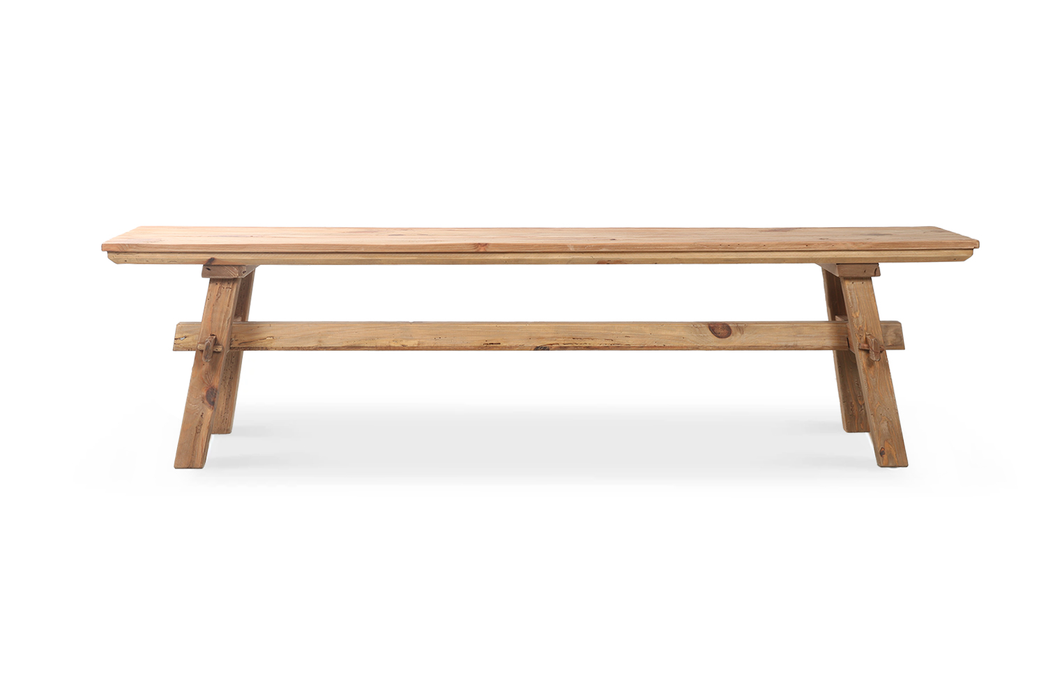 SHEETA 100% Reclaimed Pine Wood Dining Bench (180x35cm)