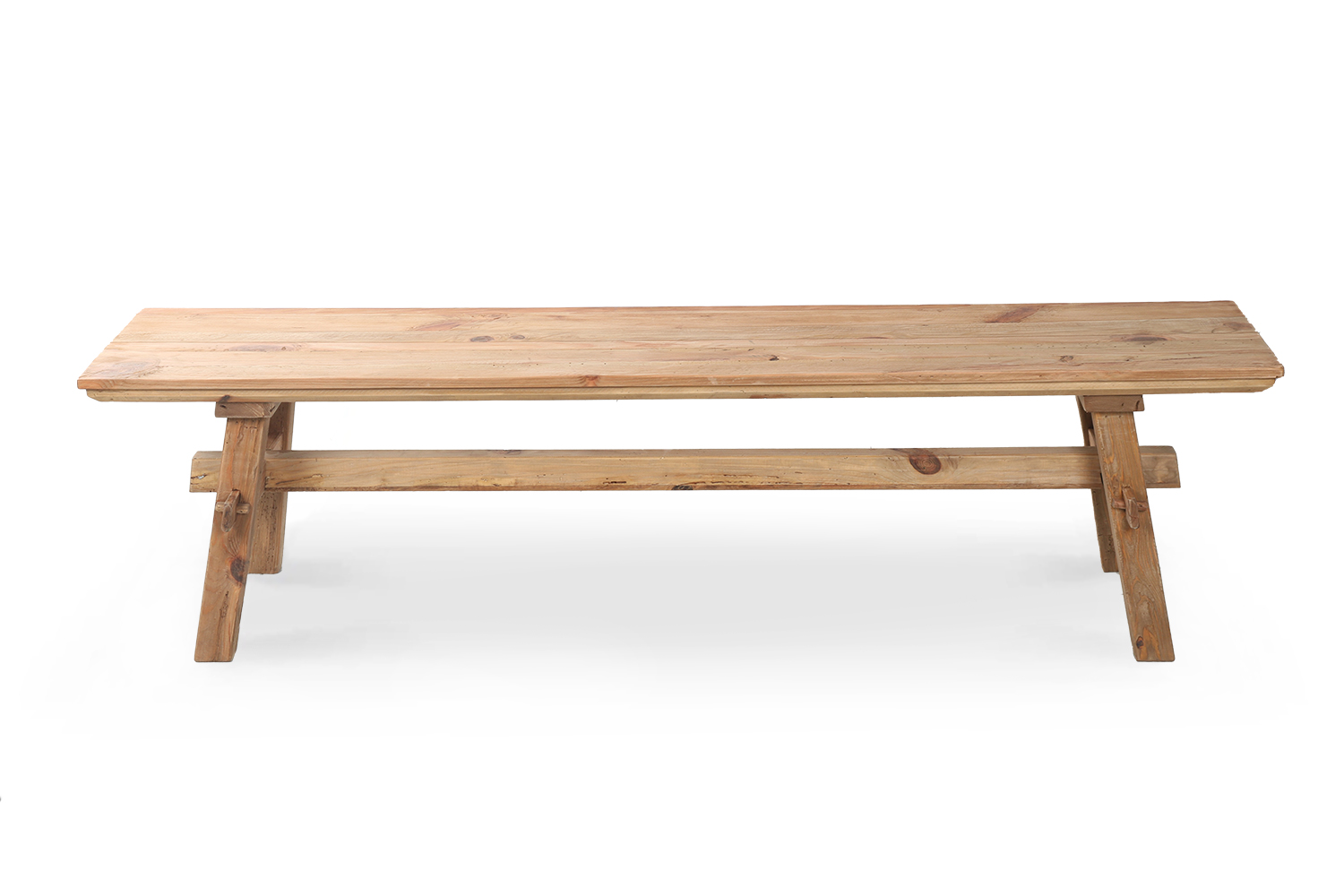 SHEETA 100% Reclaimed Pine Wood Dining Bench (180x35cm)