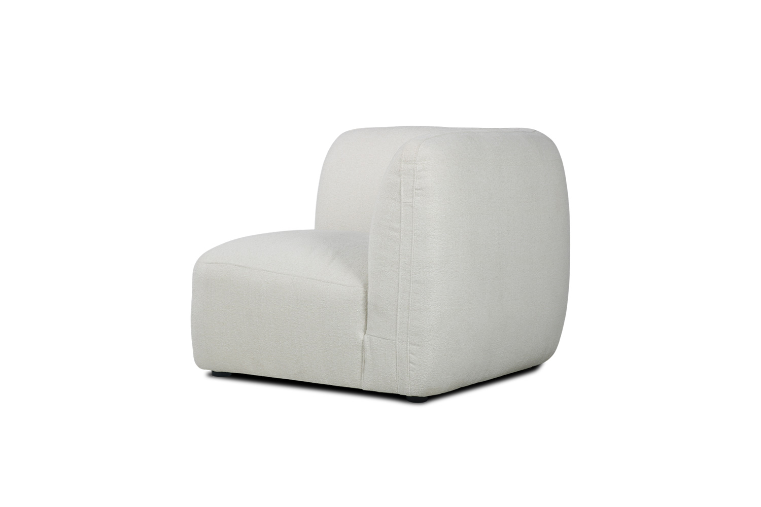 SUMMIT Fabric Modular Corner Sofa (White)