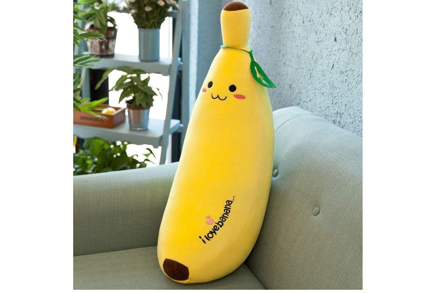 STUFFED BANANA Long/Short Cushion