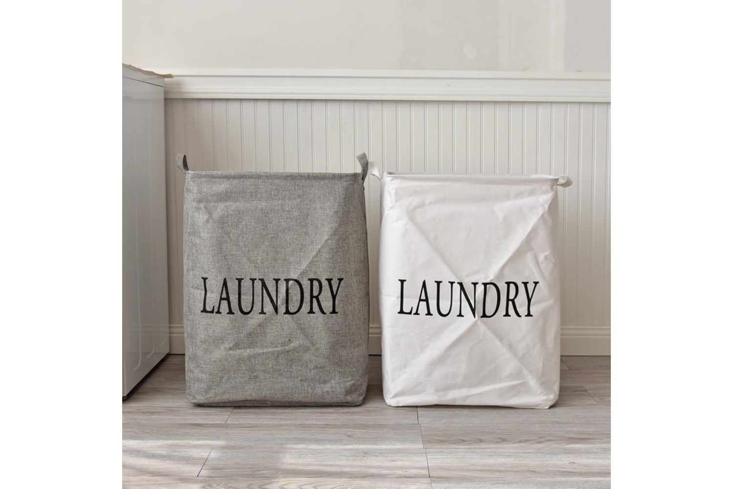 SQUARE BOX 40x30x60cm Laundry Basket (Dark Grey)