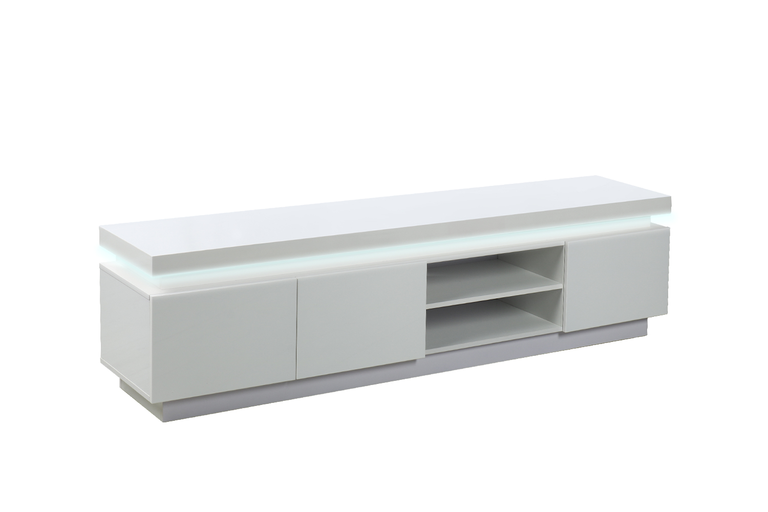 BLANC 1.9M Entertainment Unit with LED Lighting