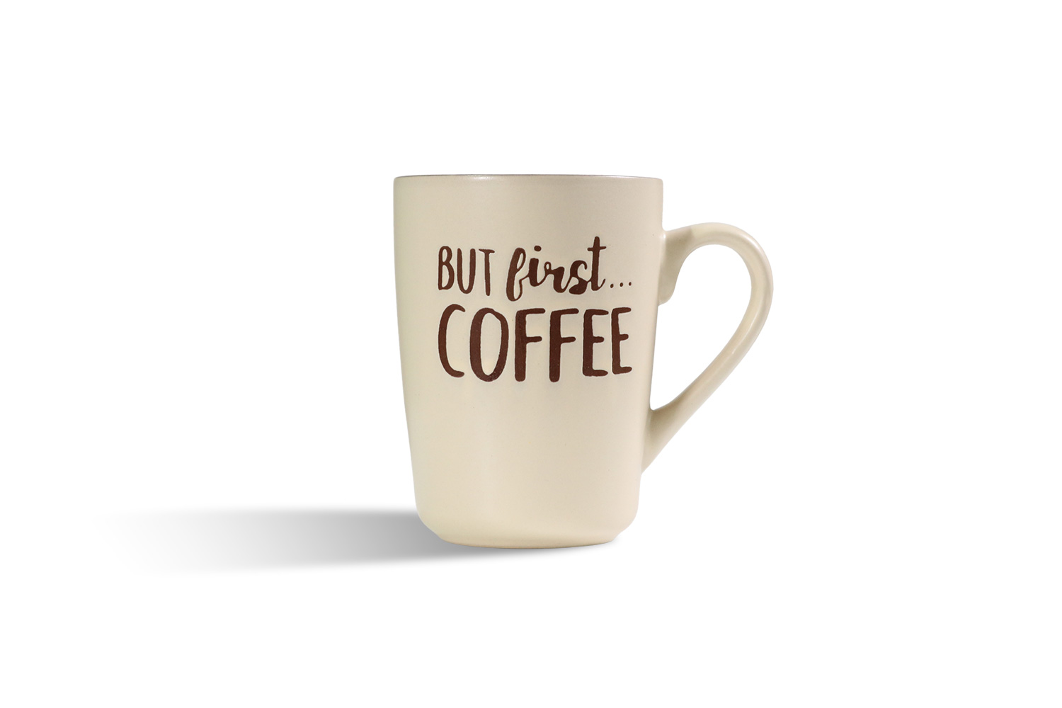 323-015 Coffee Quotes Ceramic Mug (350ml)