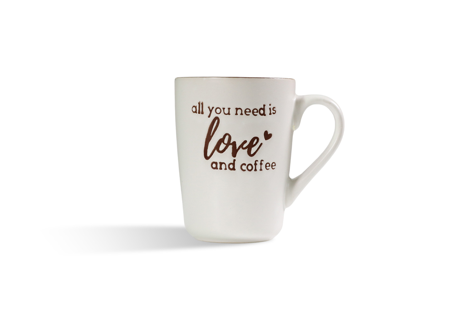323-015 Coffee Quotes Ceramic Mug (350ml)