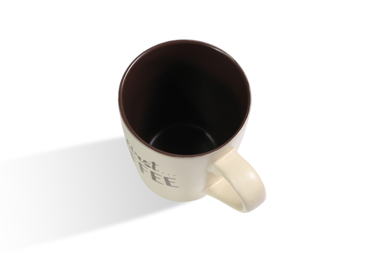 323-015 Coffee Quotes Ceramic Mug (350ml)