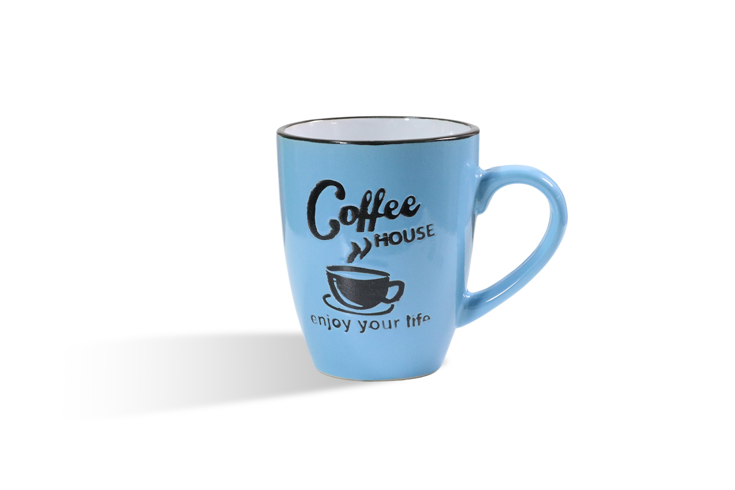 323-016 Coffee House Ceramic Mug (350ml)