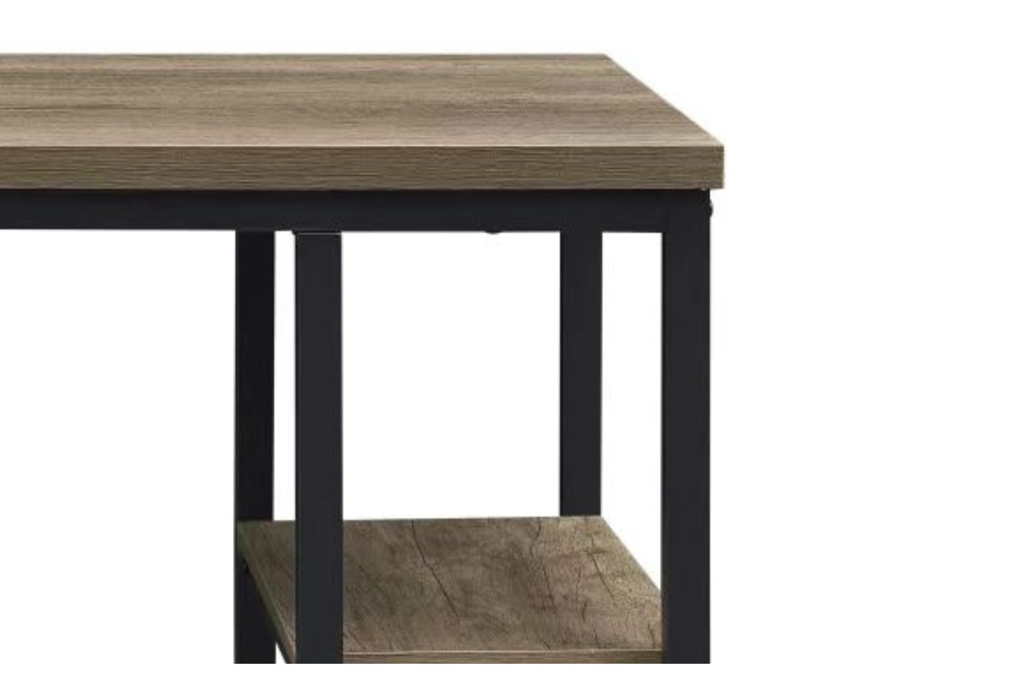 ALPS 140 Computer Desk with 2-Tier Shelves