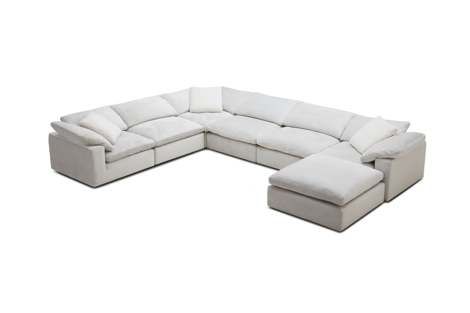 ALBERT Feather Filled Modular Sofa Range - Water, Oil & Dust Resistant ...