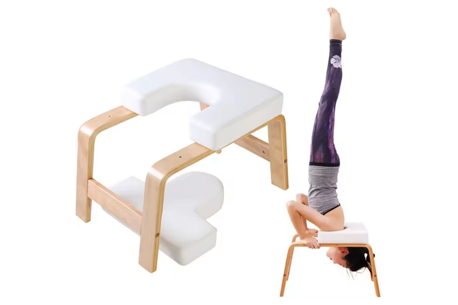 ORLA Yoga Inversion Bench (White)