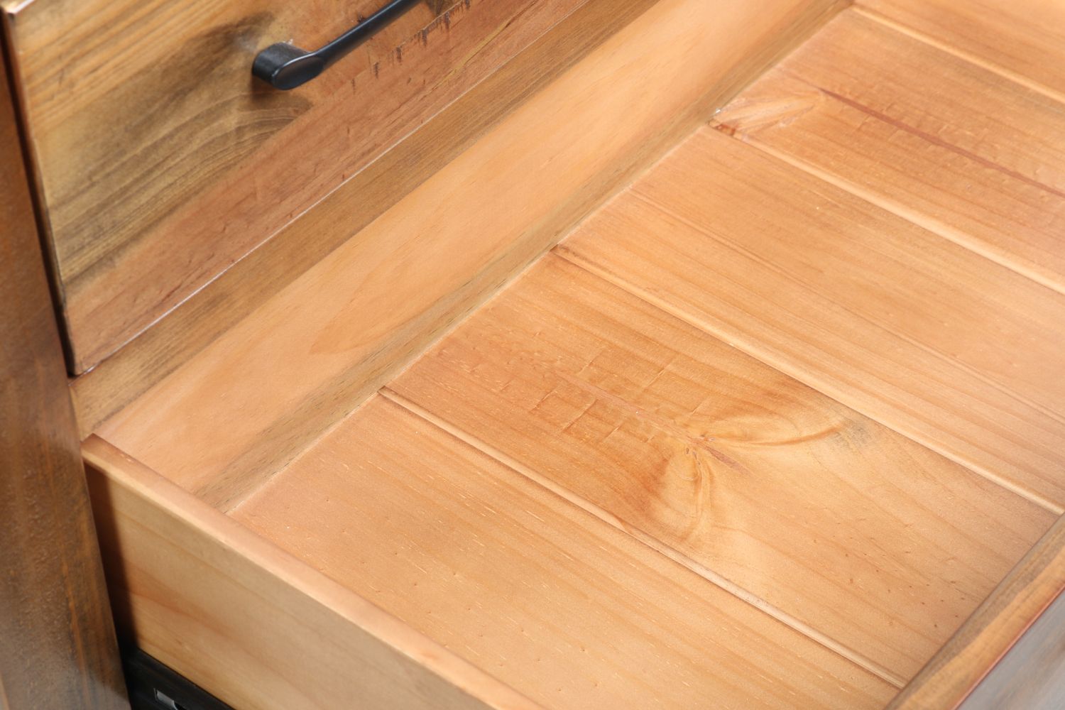 WOODLAND 6-Drawer Tallboy (Rustic Brown)