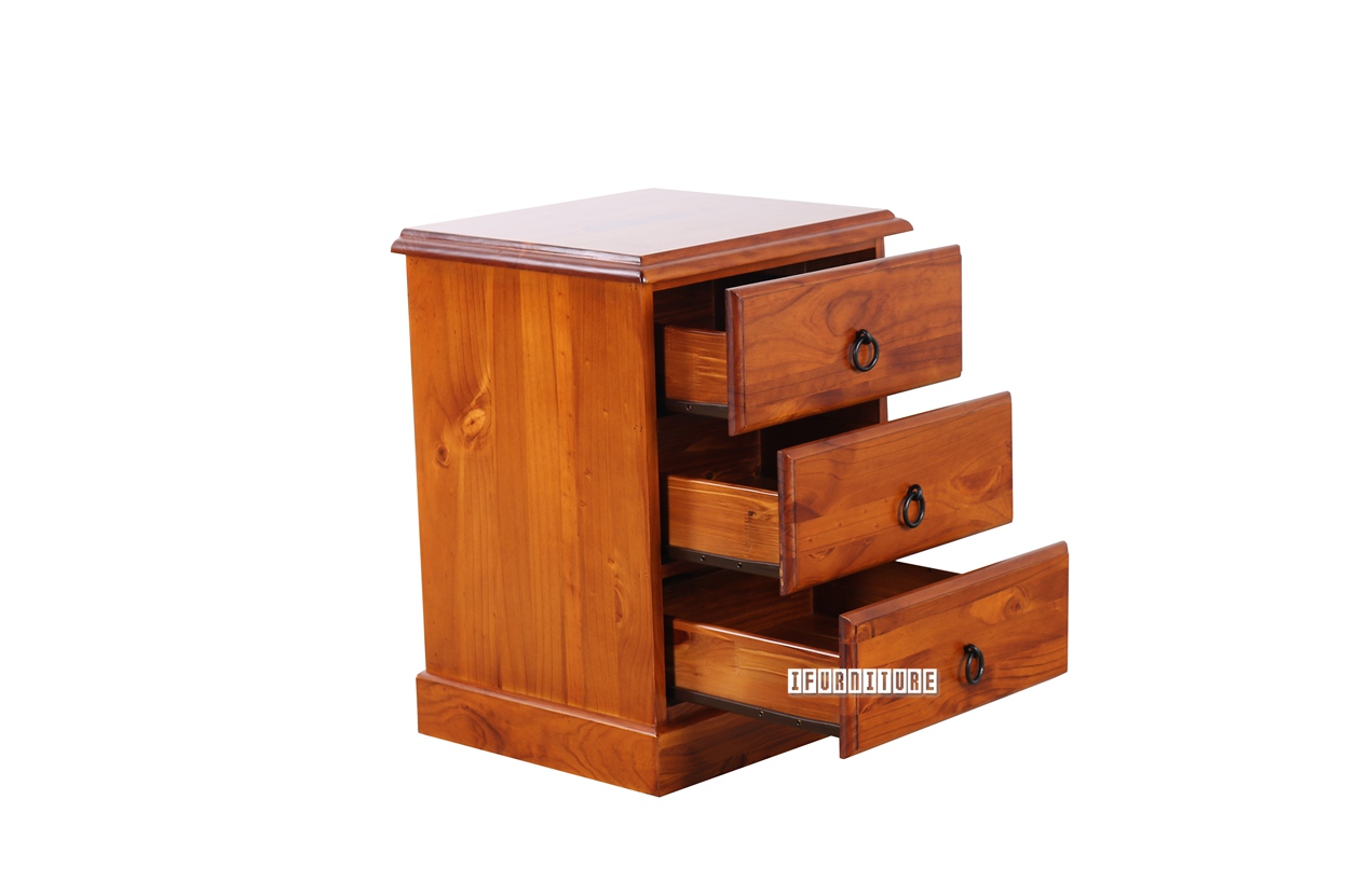 SAMANTHA Solid Pine Bedside Table