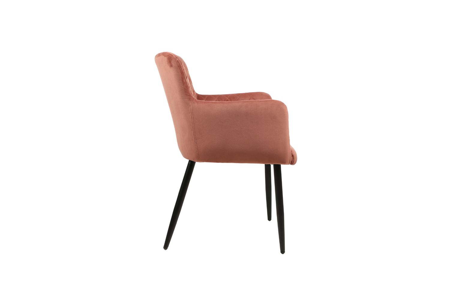 MILLY Velvet Armchair (Rose)